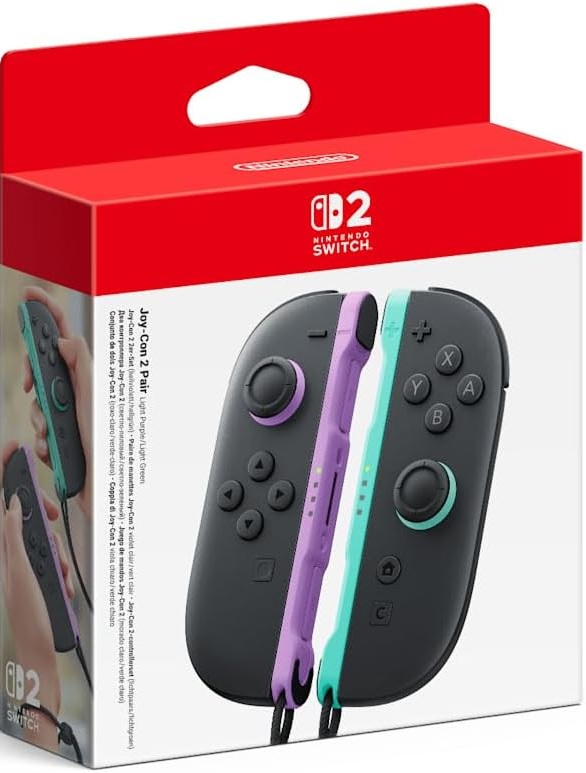SWITCH 2 Joy-con Light Purple/Light Green - Arcadia